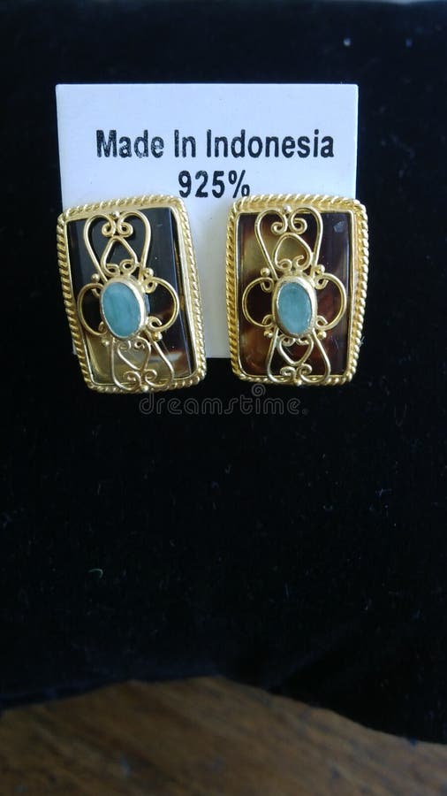 Earing jelewery stock image. Image of mineral, award - 263984995