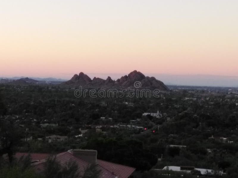 Early Arizona morning sky stock photo. Image of morning - 185959946