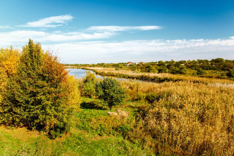 Early autumn landscape stock image. Image of natural - 37607965