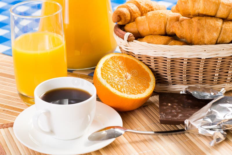 Early breakfast stock image. Image of butter, food, juice - 31129427