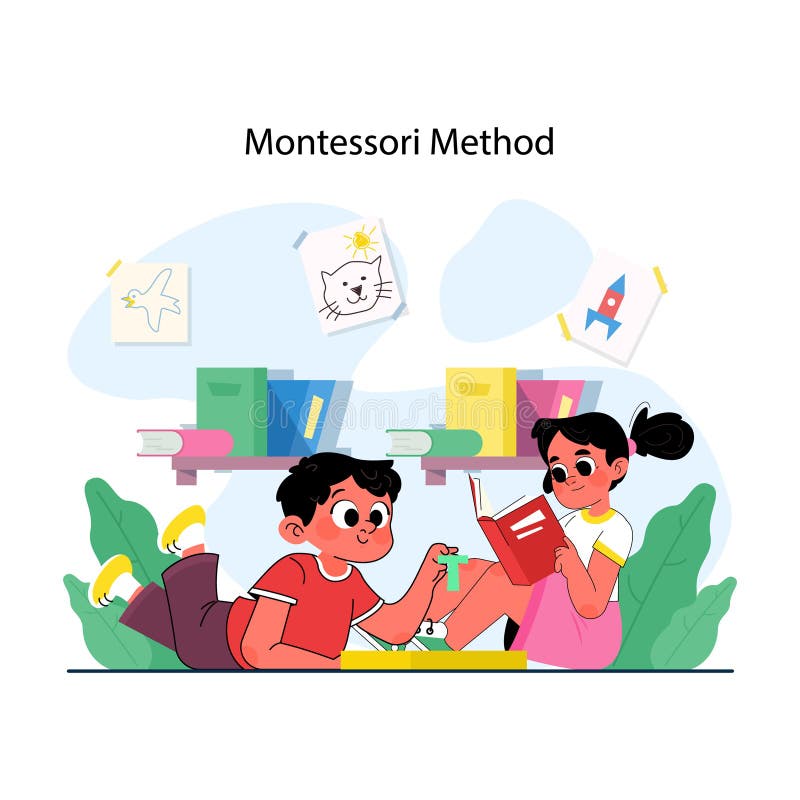 Early Childhood Education. Kid Preschool Learning, Playing Stock ...