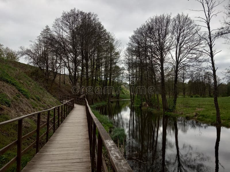 Early Spring Countryside, Rural Pastoral Stock Image - Image of nature ...