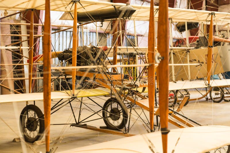 Early Flying Machines stock image. Image of wheels, prop - 36069627