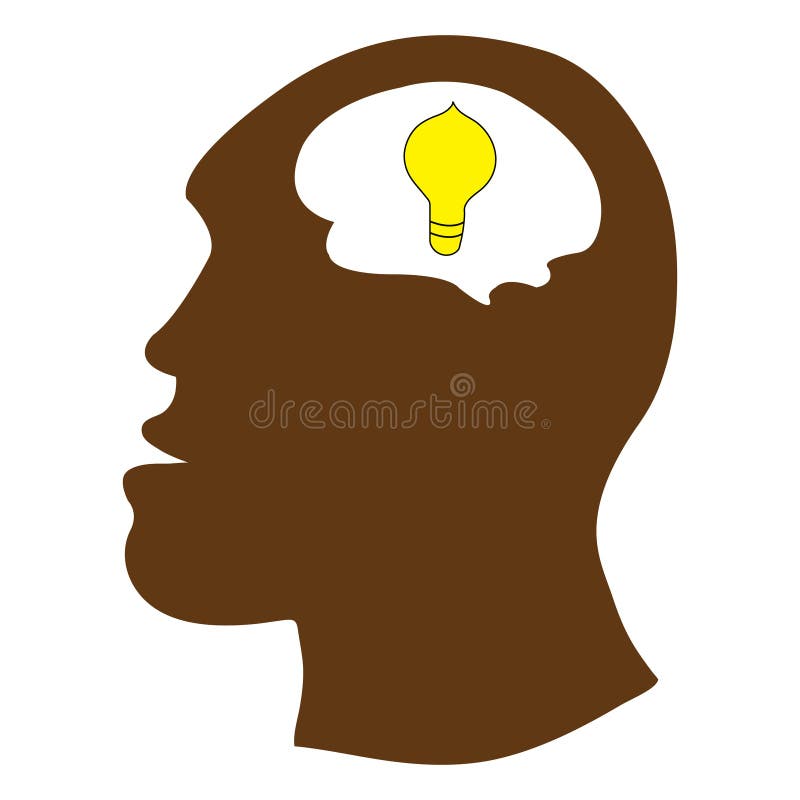 Early Man stock vector. Illustration of illuminated, intellectual ...