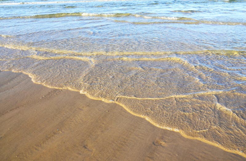 Early Morning Beach Background. Stock Photo - Image of coast, downunder ...