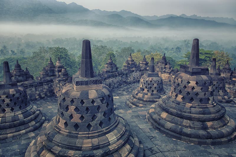 Architecture in Central Java Stock Image - Image of buddha, asia: 167873591