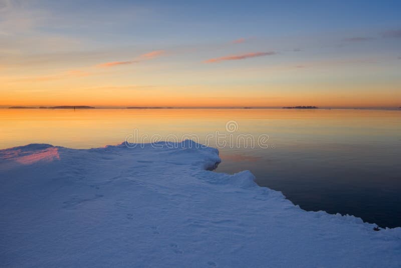 Early morning dawn. stock image. Image of dusk, melting - 18389899