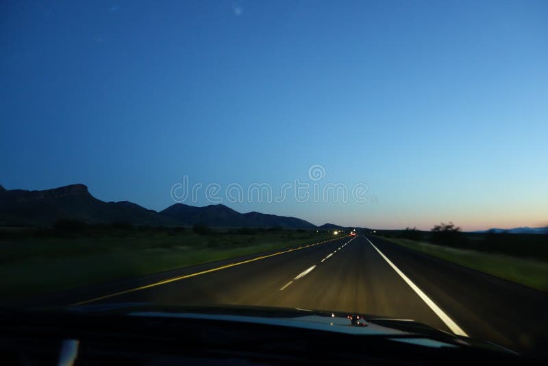 Early Morning Driving Blurs Stock Image - Image of vehicles, driving ...