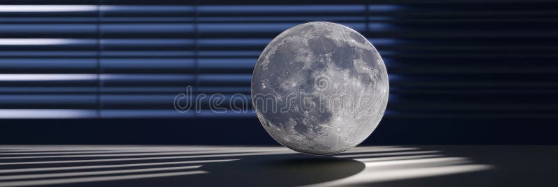 During the Early Morning Glow of Cold Moon, the Full Moon Shines ...