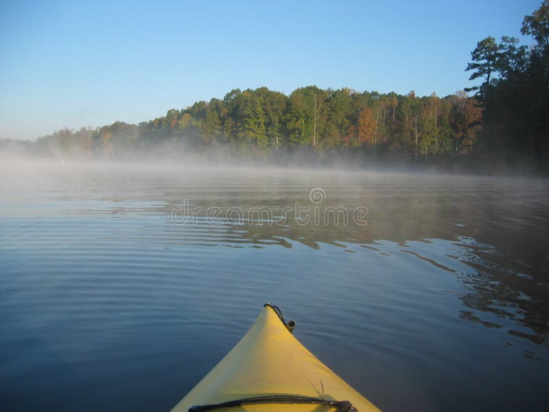 Early morning kayak stock image. Image of boat, kayak, watersports - 572523