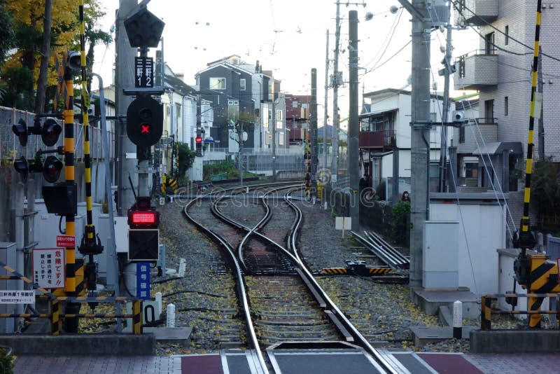 Tram, railway pattern stock photo. Image of scenery - 210178254