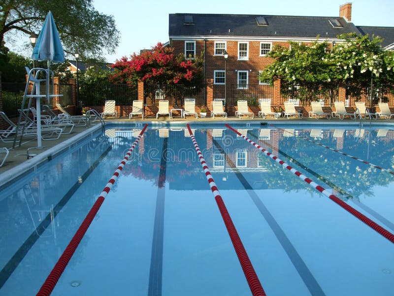 Early Morning At The Pool Picture. Image: 5763356