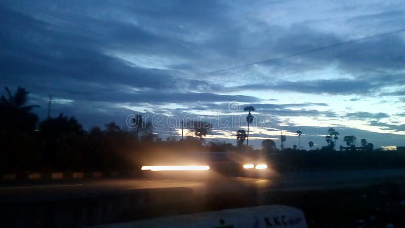 Morning road traffic stock image. Image of fast, panorama - 221608043