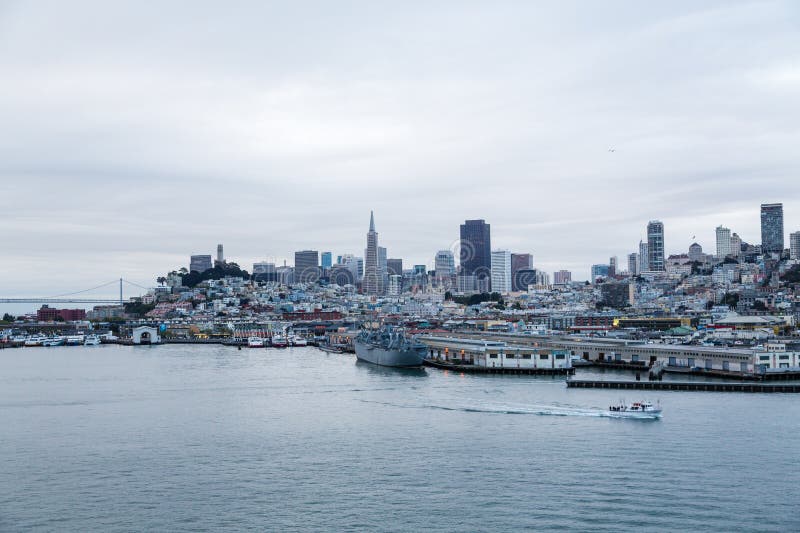 Early Morning San Francisco Stock Image - Image of dusk, tower: 83316859