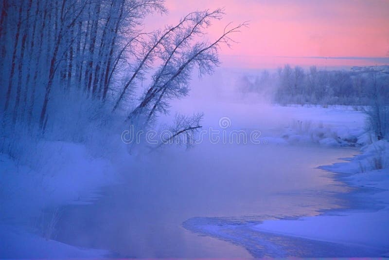 Early morning scene stock photo. Image of landscape, moody - 589948