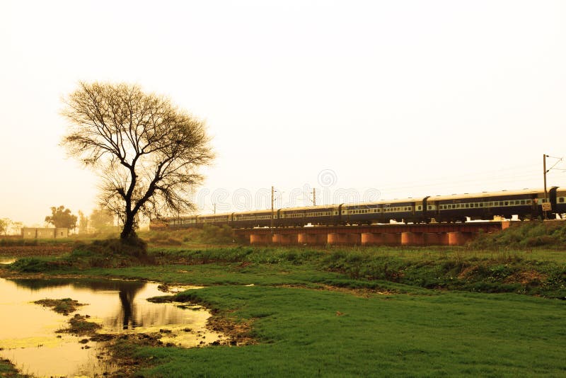 Early morning scenery stock photo. Image of reflection - 24230652