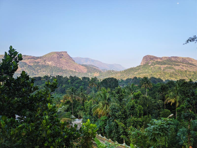 Early Morning View from a Point Stock Image - Image of mountain ...
