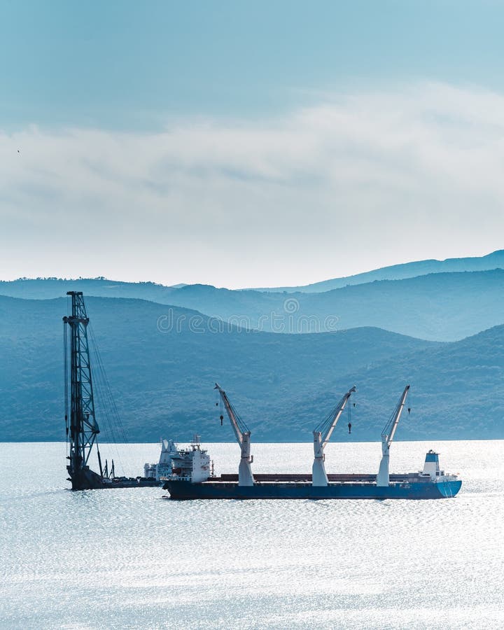 Early Phase of Peljesac Bridge Construction in Croatia Featuring ...