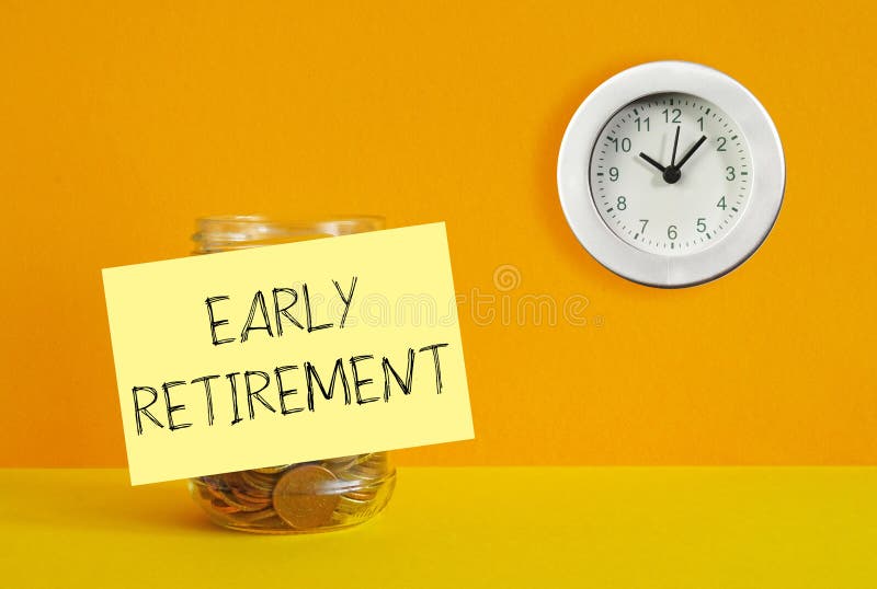 Early Retirement Shown Using Text Stock Photos - Free & Royalty-Free ...