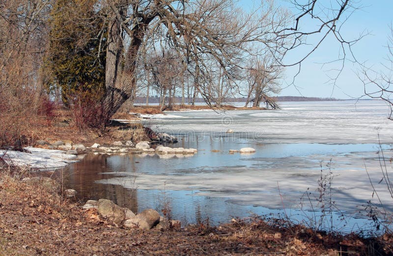 Early Spring stock photo. Image of water, lake, spring - 28667872