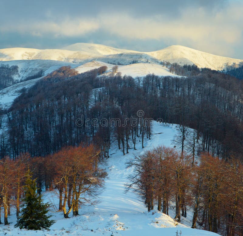 Early Spring in the Mountains Stock Photo - Image of high, spring: 92166376
