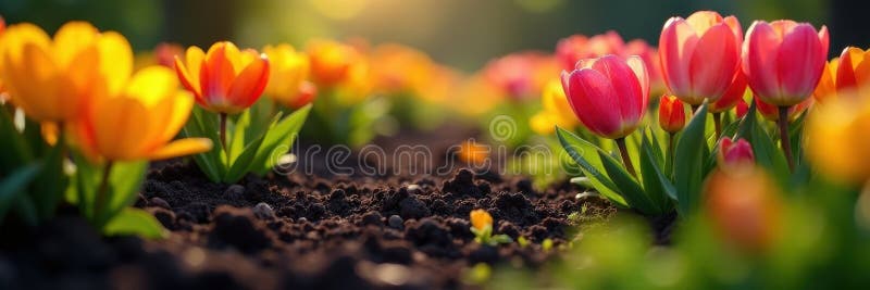 Spring Mulch Application Stock Illustrations – 11 Spring Mulch ...