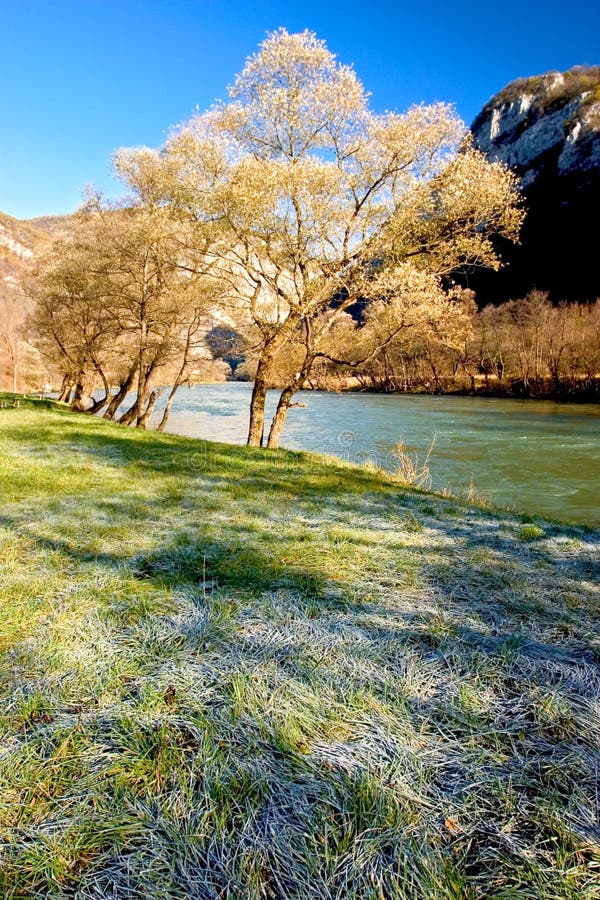 Early Spring Sunrise Landscape Stock Photo - Image of environment ...