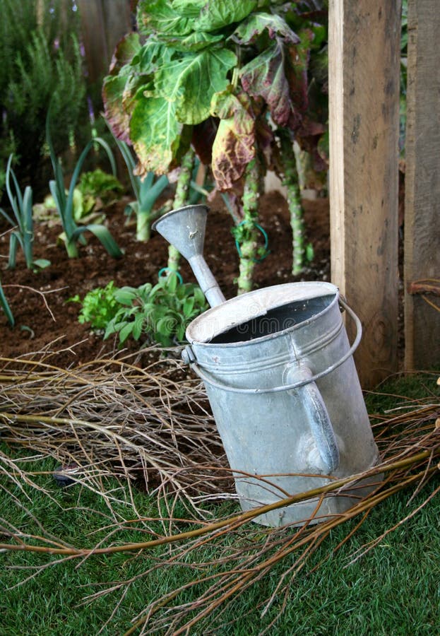 Spring Time Backyard Garden Maintenance Stock Photo - Image of industry ...