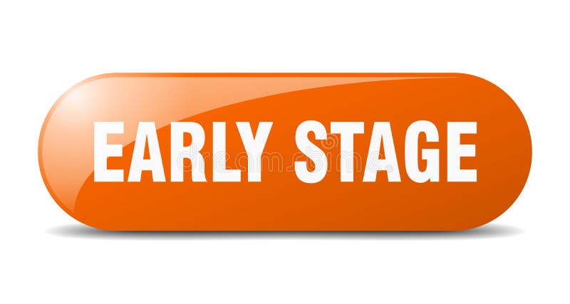 Early Stage Button. Early Stage Sign. Key. Push Button Stock Vector ...