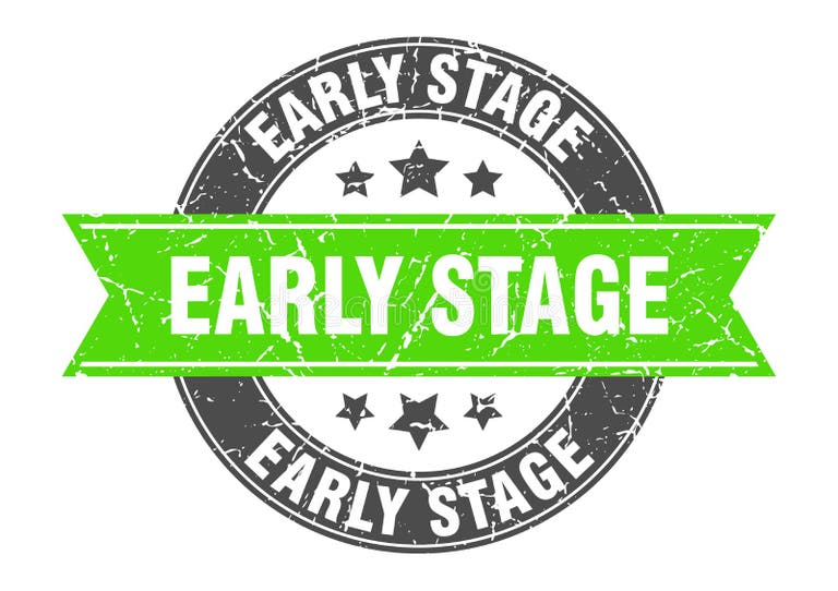 Early stage stamp stock vector. Illustration of round - 196576616