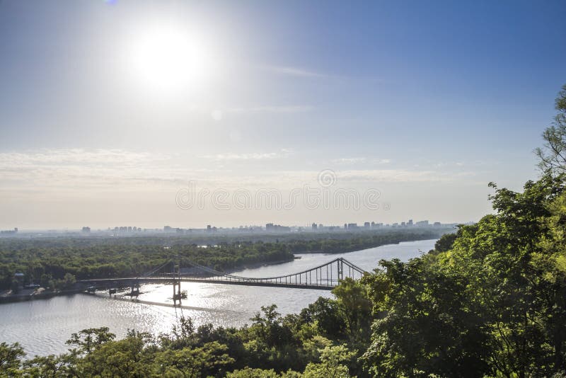 Early Summerspring Morning in Kiev Stock Image - Image of soul, blossom ...