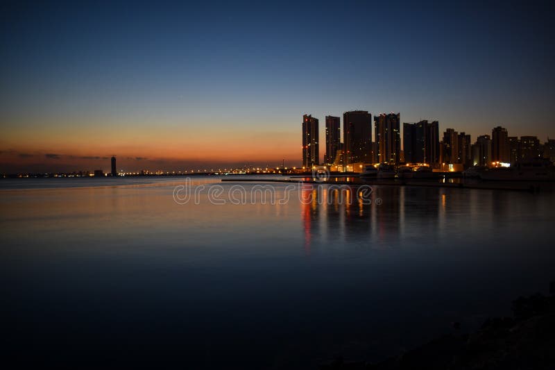 Early Sunrise stock photo. Image of reflection, sunrise - 202289288