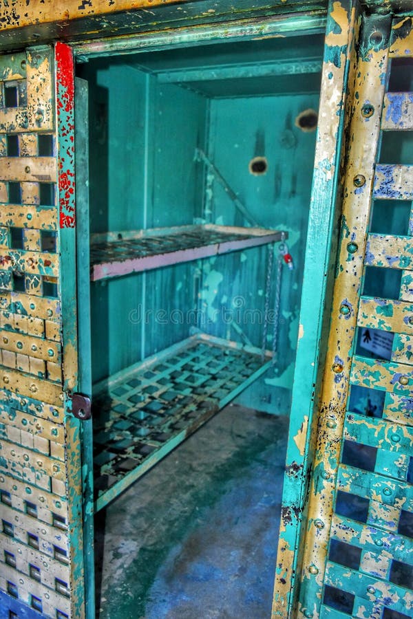Early 1900`s Prison Cell Lacks Luxury Stock Image - Image of ...