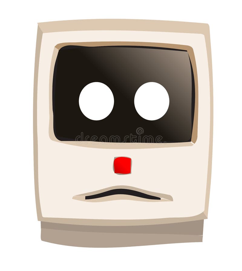 Sad Computer Stock Illustrations – 4,814 Sad Computer Stock ...