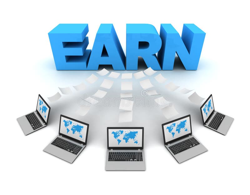 Earn Red Keyboard Button Stock Illustrations – 22 Earn Red Keyboard ...