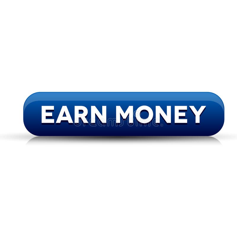 Earn Money Monster Character in the Circle Stock Vector - Illustration ...