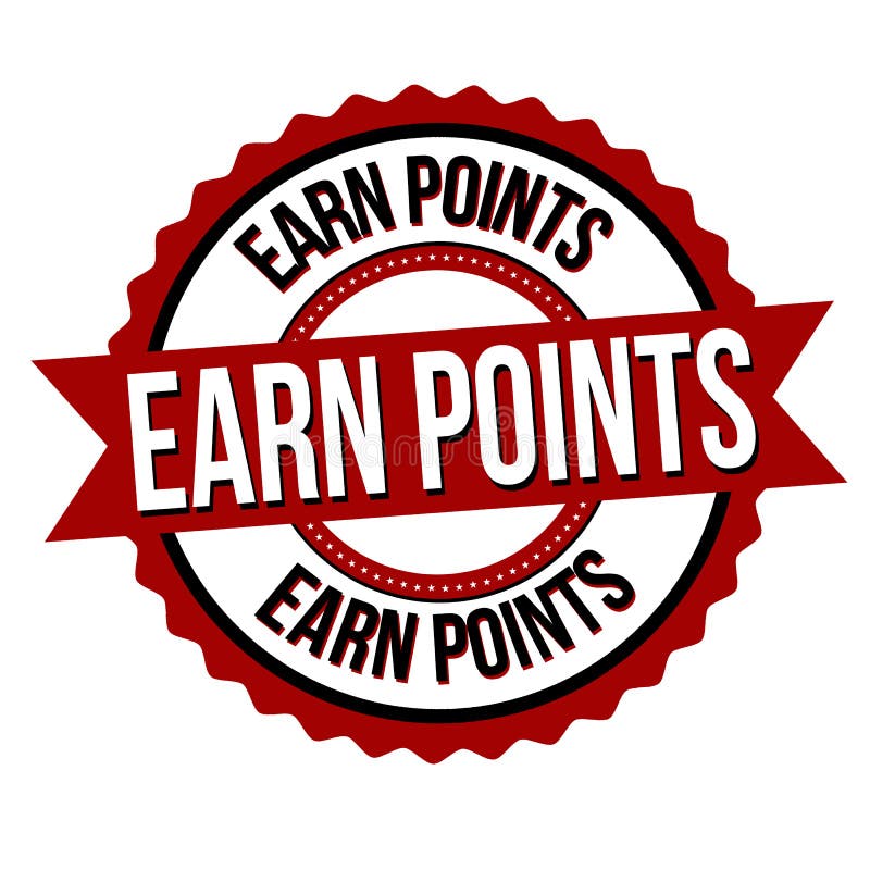 Earn Point Illustration Concept. Loyalty Program And Get Rewards ... Earn Point Illustration Concept. Loyalty Program And Get Rewards ...