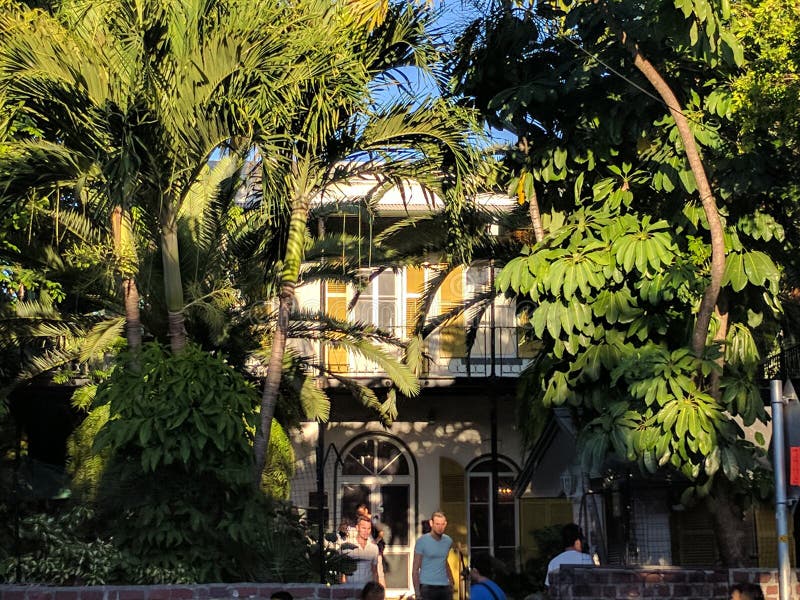 The Earnest Hemingway House Editorial Photo - Image of florida ...