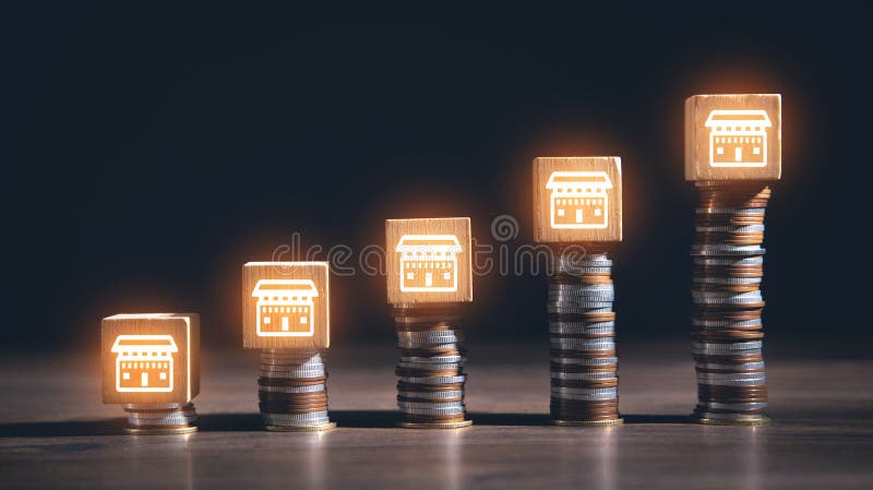 Earning Money with Franchise Business Stock Image - Image of expand ...