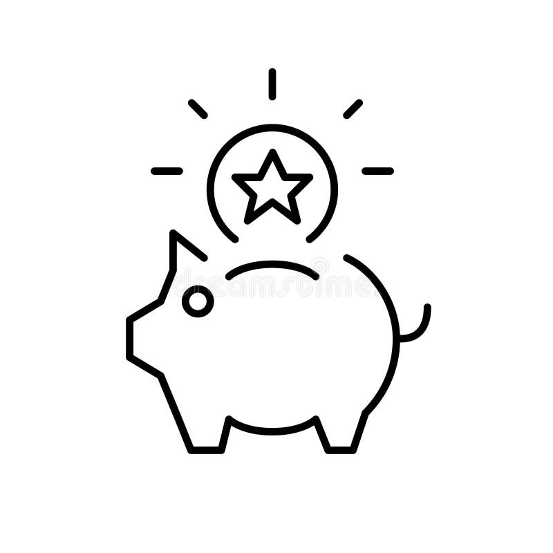 Earning Rewards for Customer Loyalty Program. Pixel Perfect, Editable ...