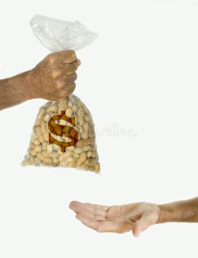 Earnings stock image. Image of hand, peanut, costs, cheap - 906123