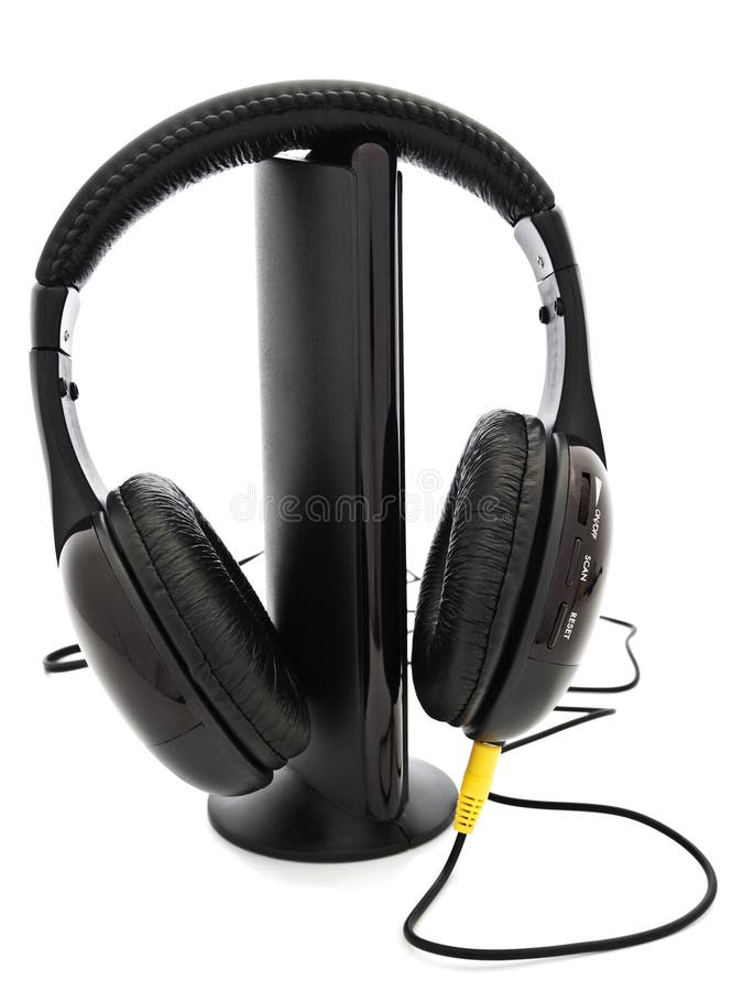 Earphone stock image. Image of earphone, sound, stereo - 14615161