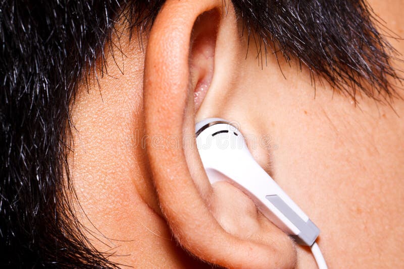The earphone stock image. Image of earphone, entertainment - 38965541