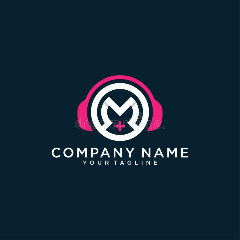 Earphone Logo. Headphone Logo. Headset Symbol Stock Vector ...