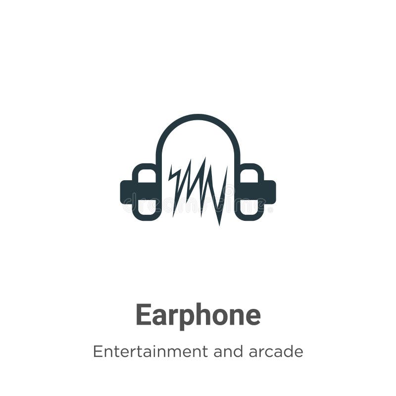 Earphone Sign Stock Illustrations – 10,997 Earphone Sign Stock ...