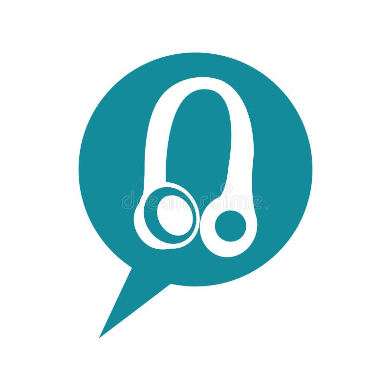 Earphones Audio Device Icon Stock Vector - Illustration of gadget ...