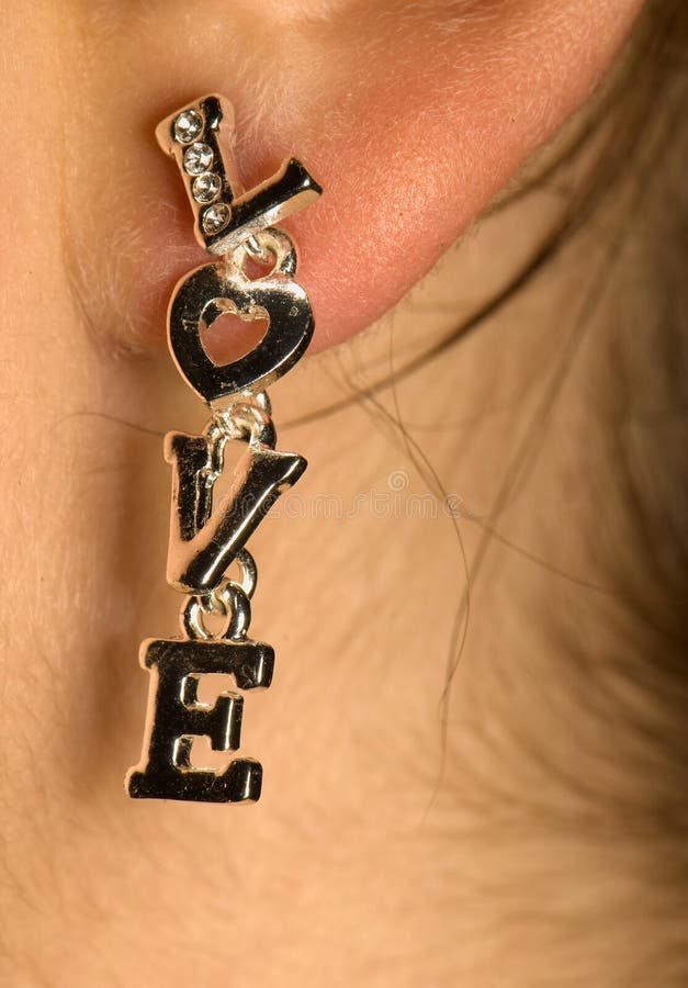 Earring stock photo. Image of accessory, elegance, decoration - 20717576