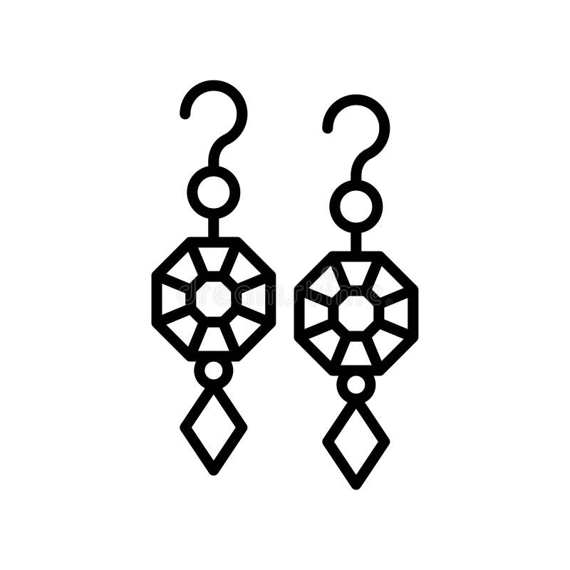 Earring Stock Illustrations – 7,237 Earring Stock Illustrations ...