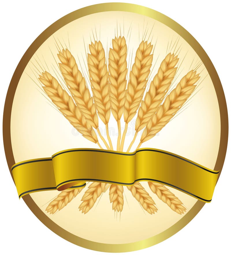 Wheat icon stock vector. Illustration of food, branch - 26689070