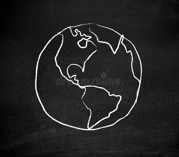 Earth stock image. Image of globe, chalk, global, ecology - 17565157